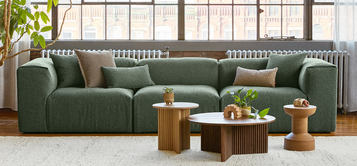 Nest Modular: 3-seater sectional - Gus* Modern – Nüspace