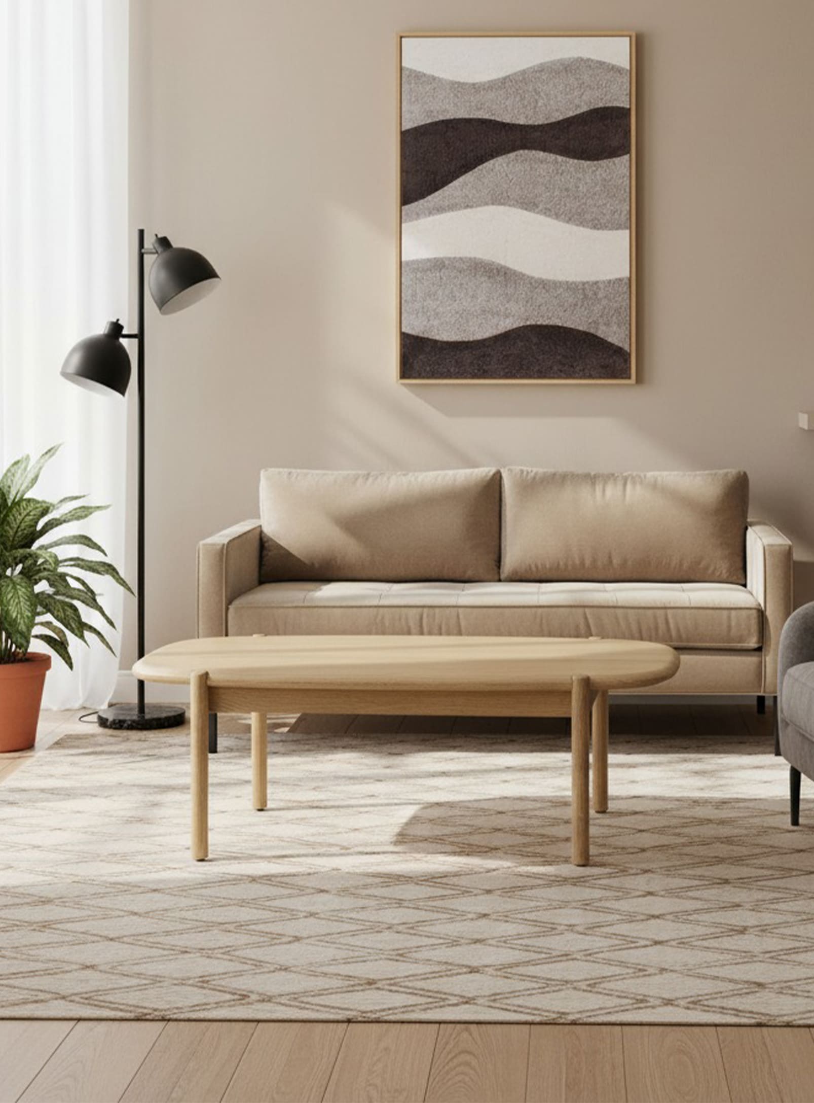 Runway: Wooden coffee table – Nüspace