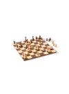 Wobble, Walnut Chess Set by Umbra – Nüspace