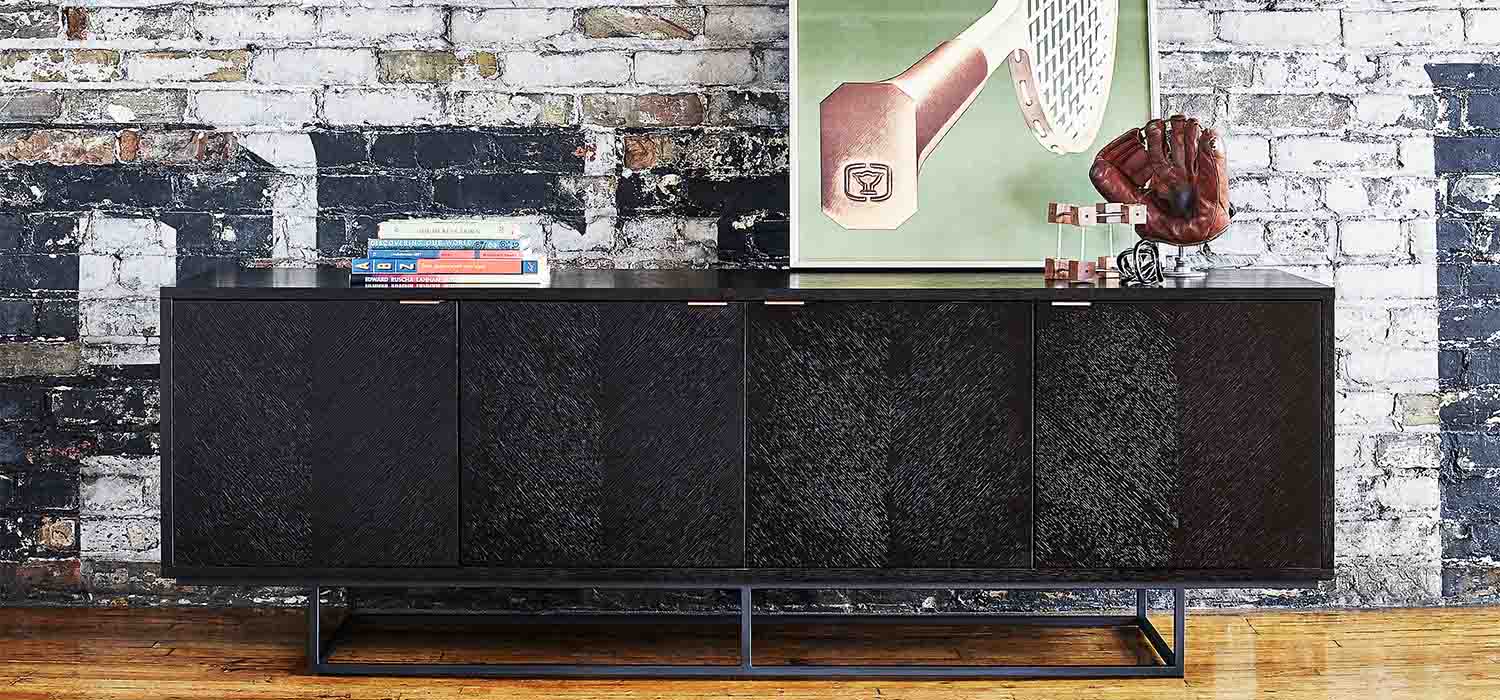 Myles, Black Oak TV Stands by Gus* Modern – Nüspace