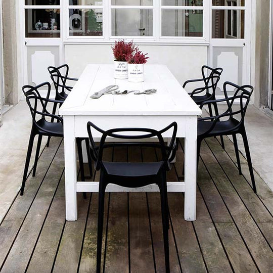 Masters : Chaise à dîner en polypropylène – Nüspace