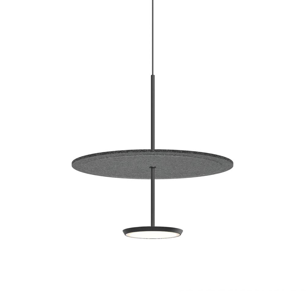 Sky Sound, suspended LED lamp in felt and aluminum by Pablo Designs ...
